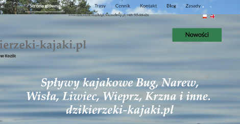 Spływy kajakowe. Spływ Narwią. Informacje, opis trasy, zdjęcia ...